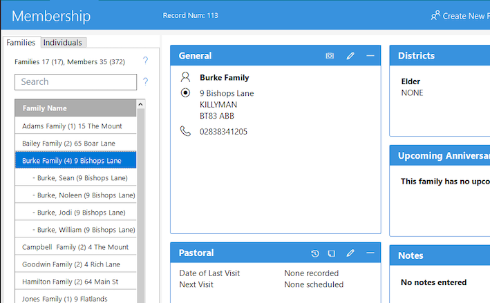 Membership List – Omega